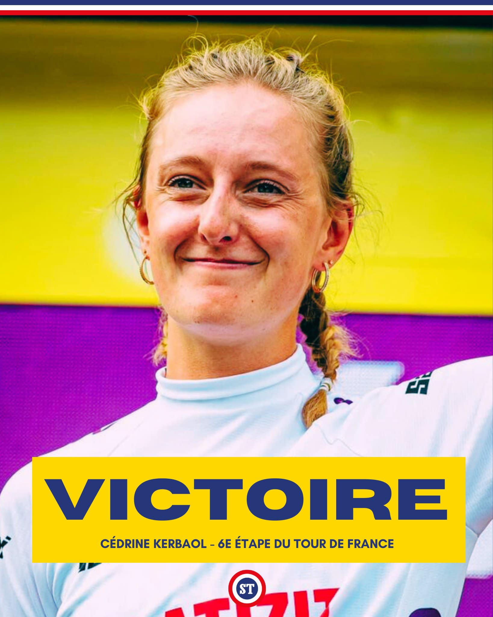 Cédrine Kerbaol décroche une historique première victoire française sur ...
